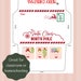 LETTER TO SANTA Bundle Printable, Letter From Santa, Christmas List Kit ...