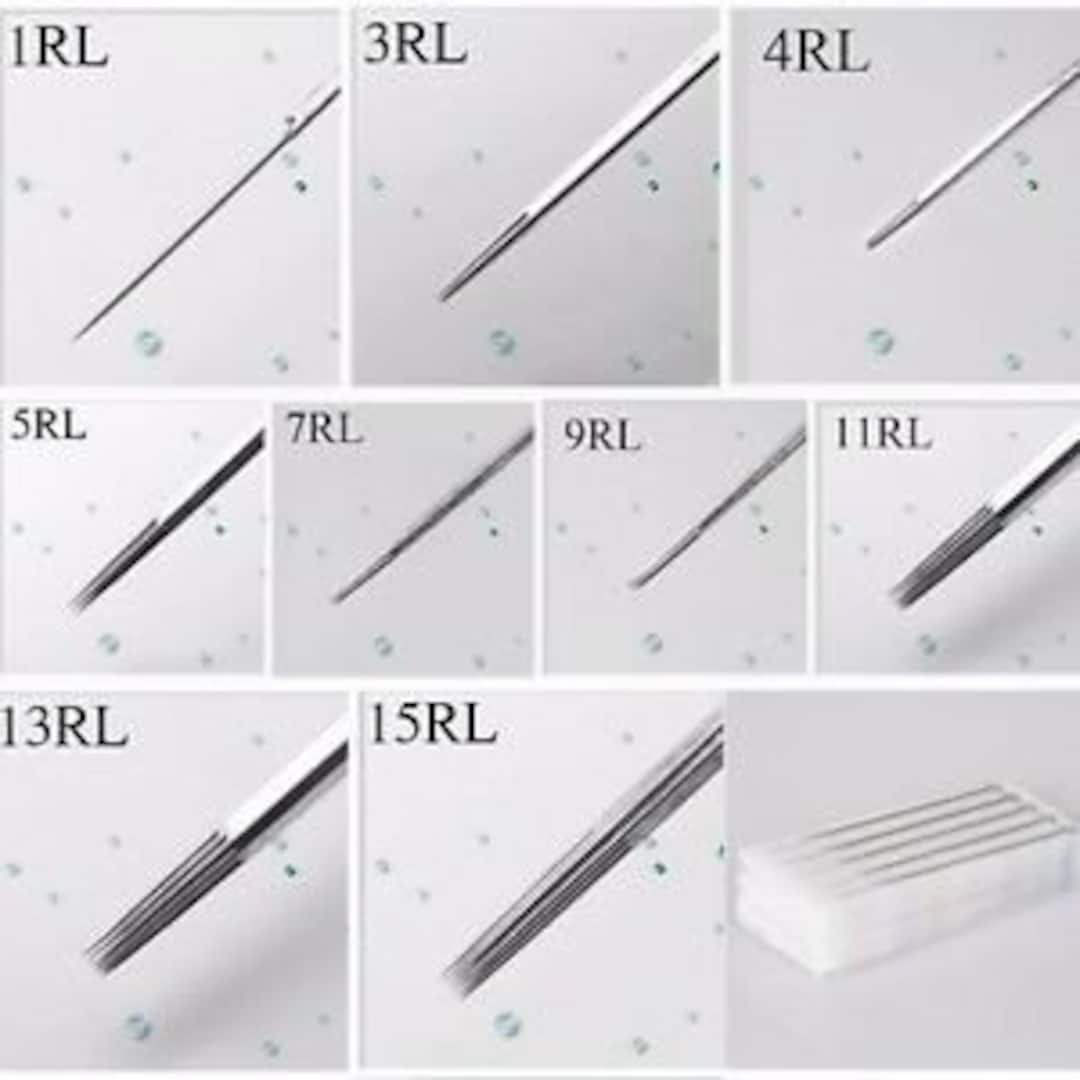 Round Liners Sterile Tattoo Needles Pack of 10 Pcs - Etsy