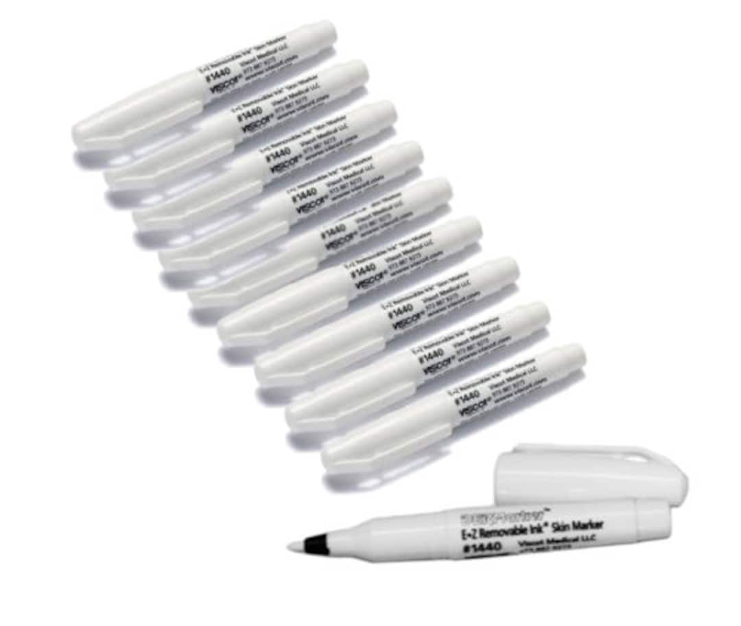 VISCOT Skin Scribe Non Sterile White Ink Pen Tattoo &piercing Marker - Etsy