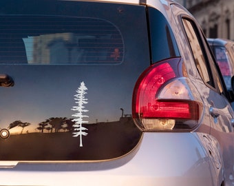 Tree Car Decal | Etsy