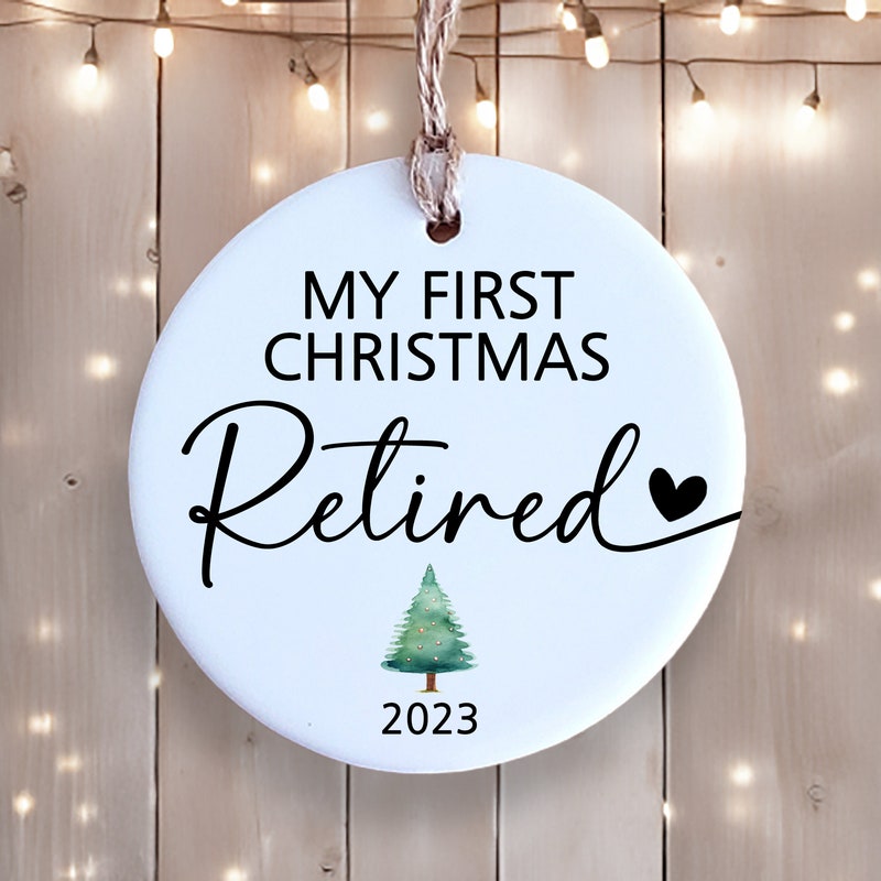 Retirement Ornaments - Etsy