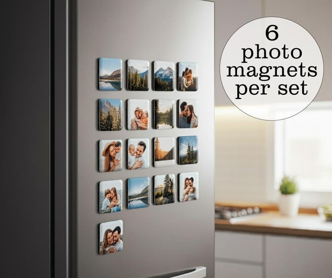 Photo Magnets | Personalized Gift for Any Occasion | Christmas ...