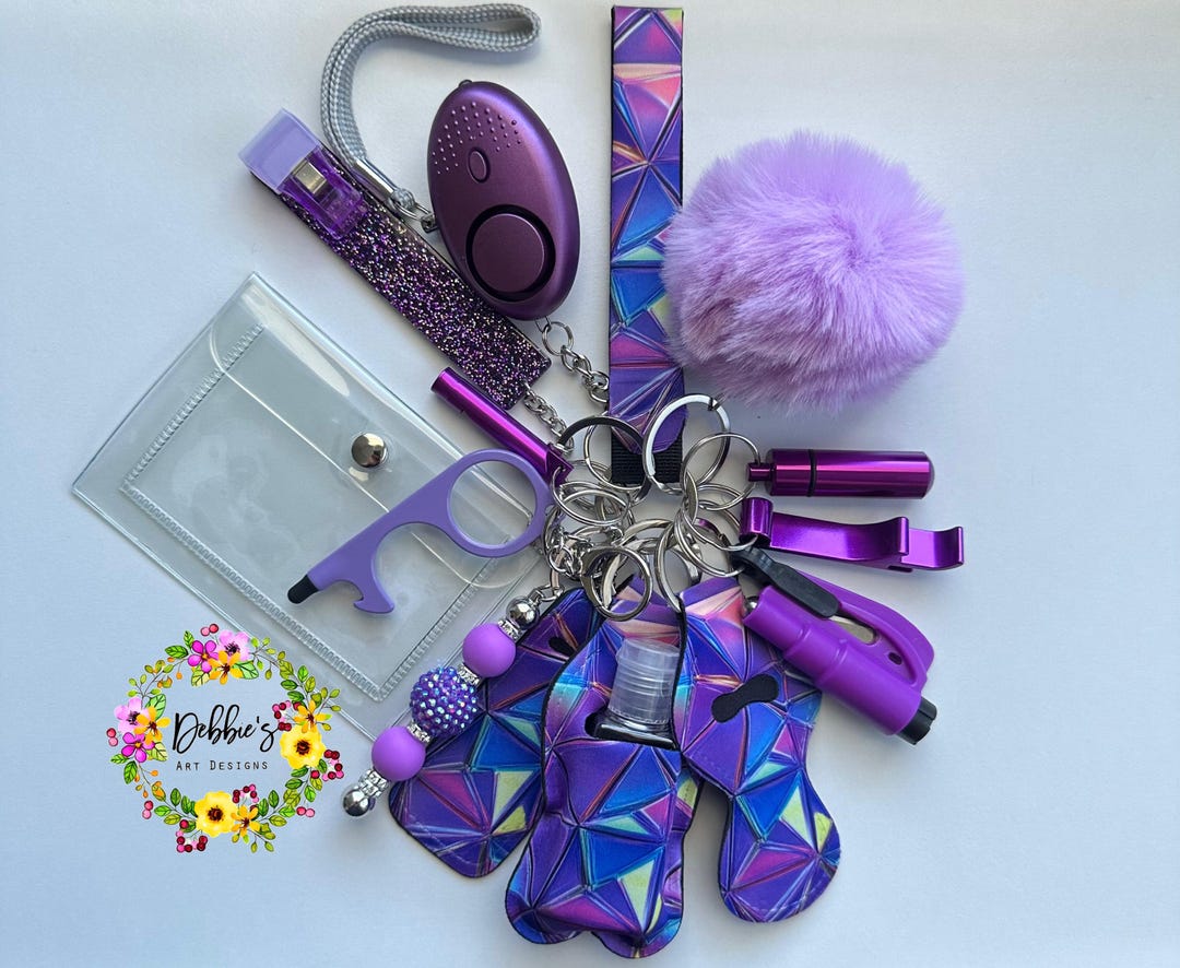 Safety Keychains, Defense, Wristlet, Accessories, Coin Purse, Led Light ...