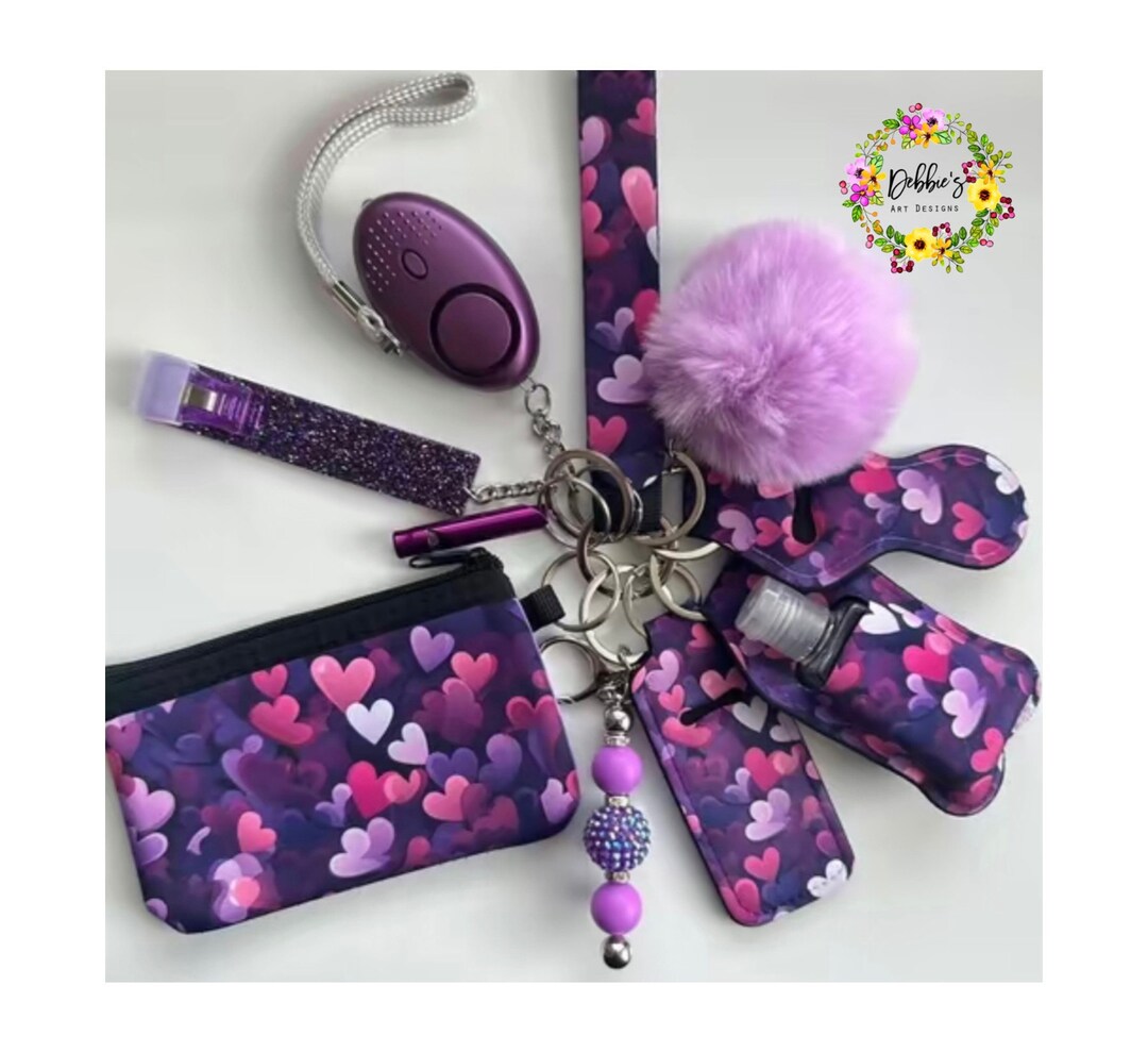 Safety Keychains, Defense, Wristlet, Accessories, Bling, Coin Purse ...