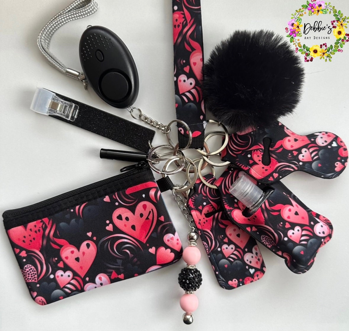 Safety Keychains, Defense, Wristlet, Accessories, Bling, Coin Purse ...