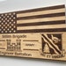 588th Brigade Engineer Battalion Wooden Engraved Flag, US Army ...
