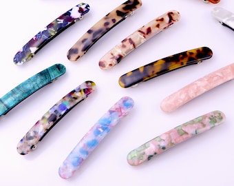 Tortoise Shell Barrette | Etsy