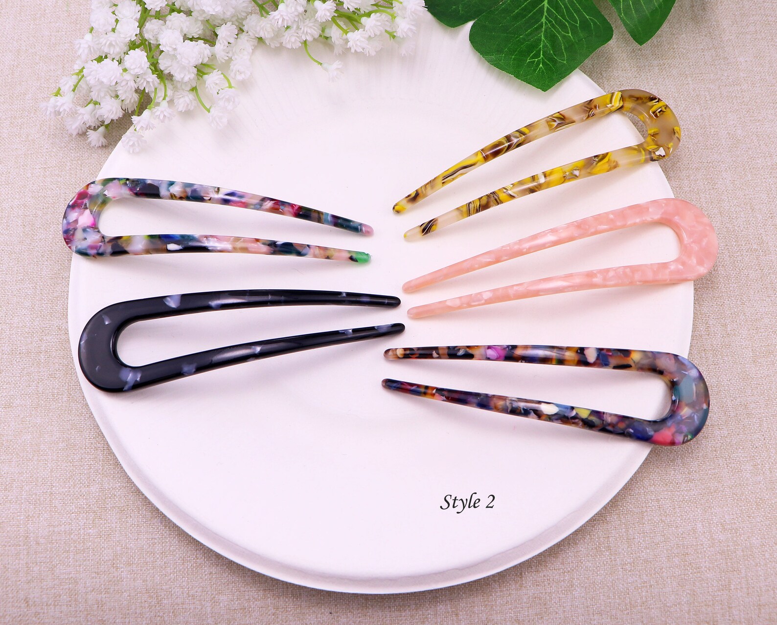 Thick Hair Fork Hair Pin Hair Clip for Long Hairvintage - Etsy