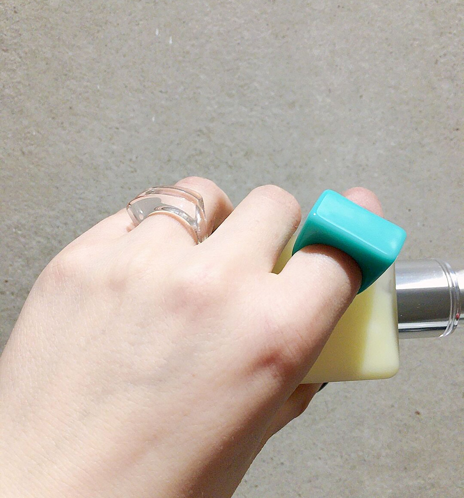 Colorful Chunky Rings Acrylic Rings Plastic Rings Chunky Resin | Etsy