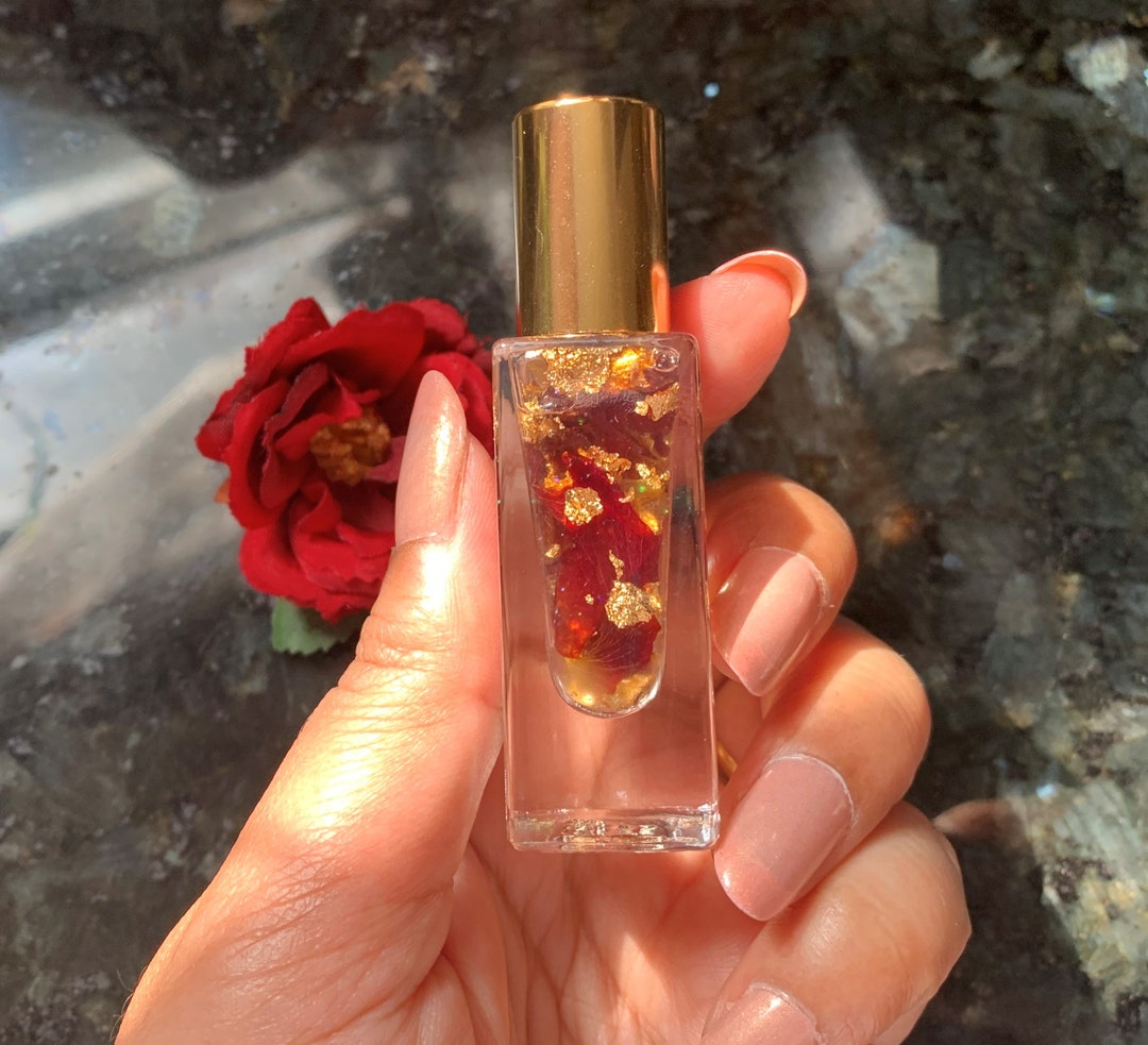 Rose Glow Lip Oil // Moisturizing // Rose Infused // Essential Oils ...
