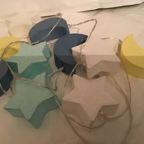 Moon String Lights - Etsy