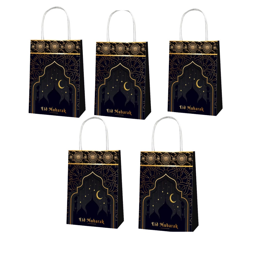 5xeid Mubarak & Ramadan Gift Bags Ramadan Goody Bags Candy Packaging ...