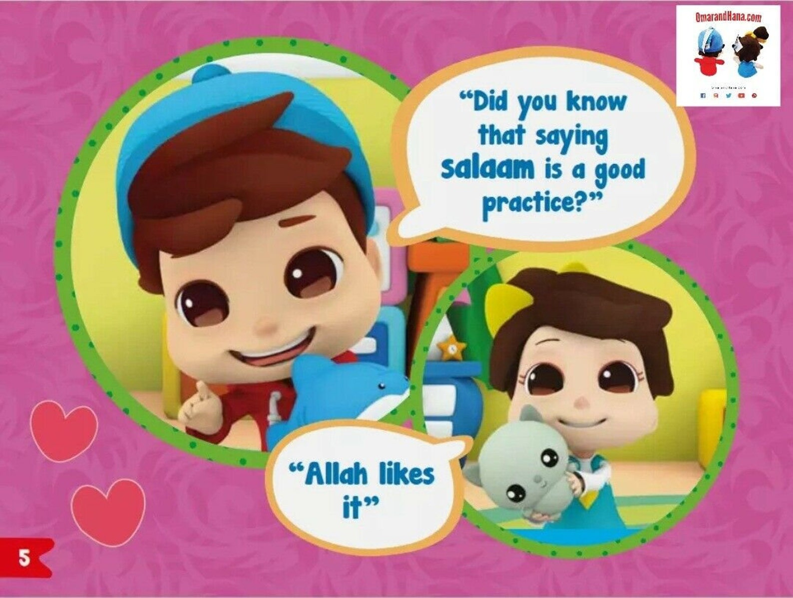 Omar and Hana Say Assalaamu Alaikum / Board Book Islamic - Etsy