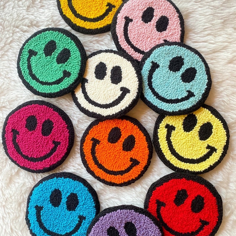 Punch Needle Coaster - Etsy