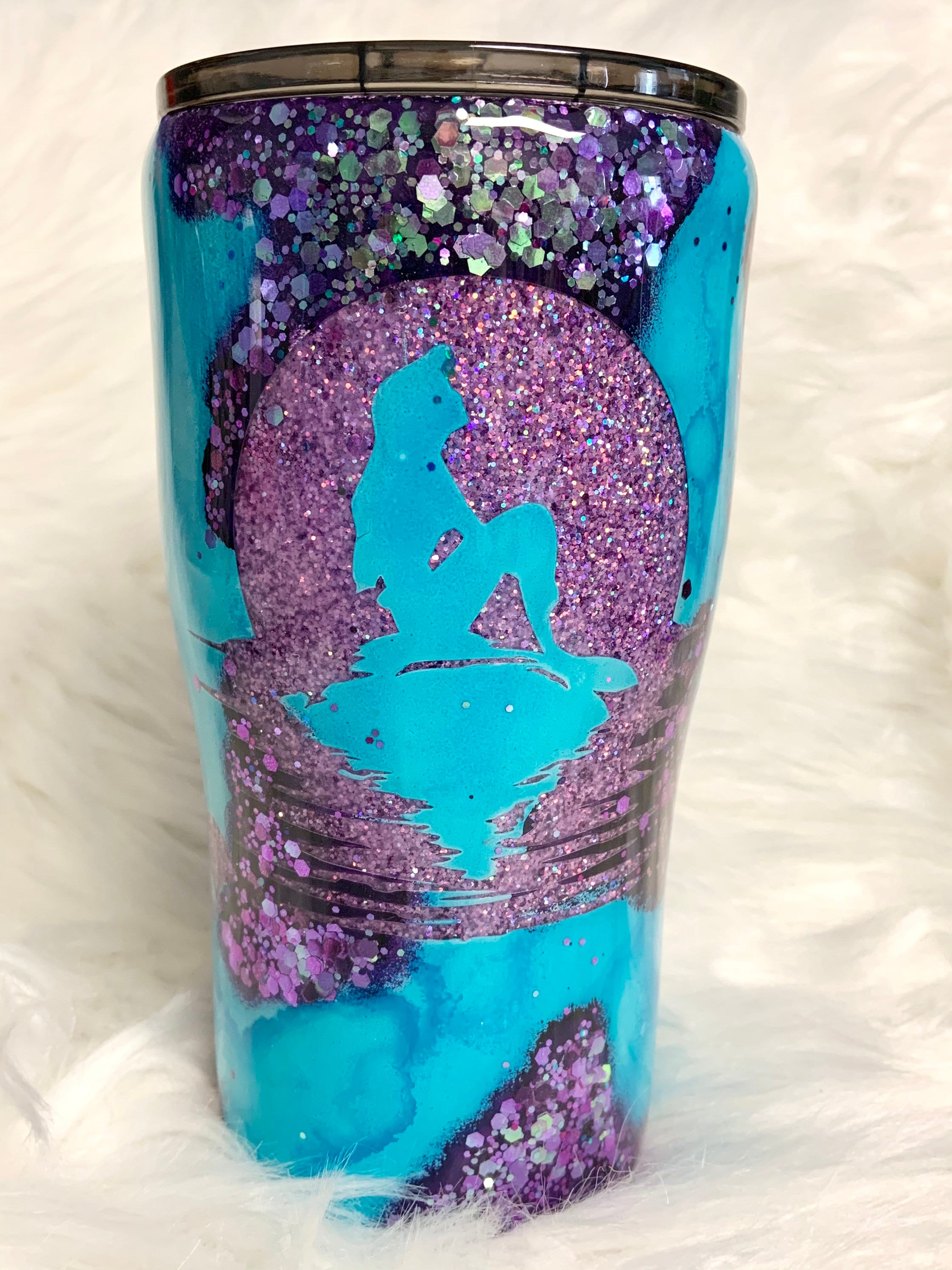 Mermaid Glitter Geode Tumbler - Etsy
