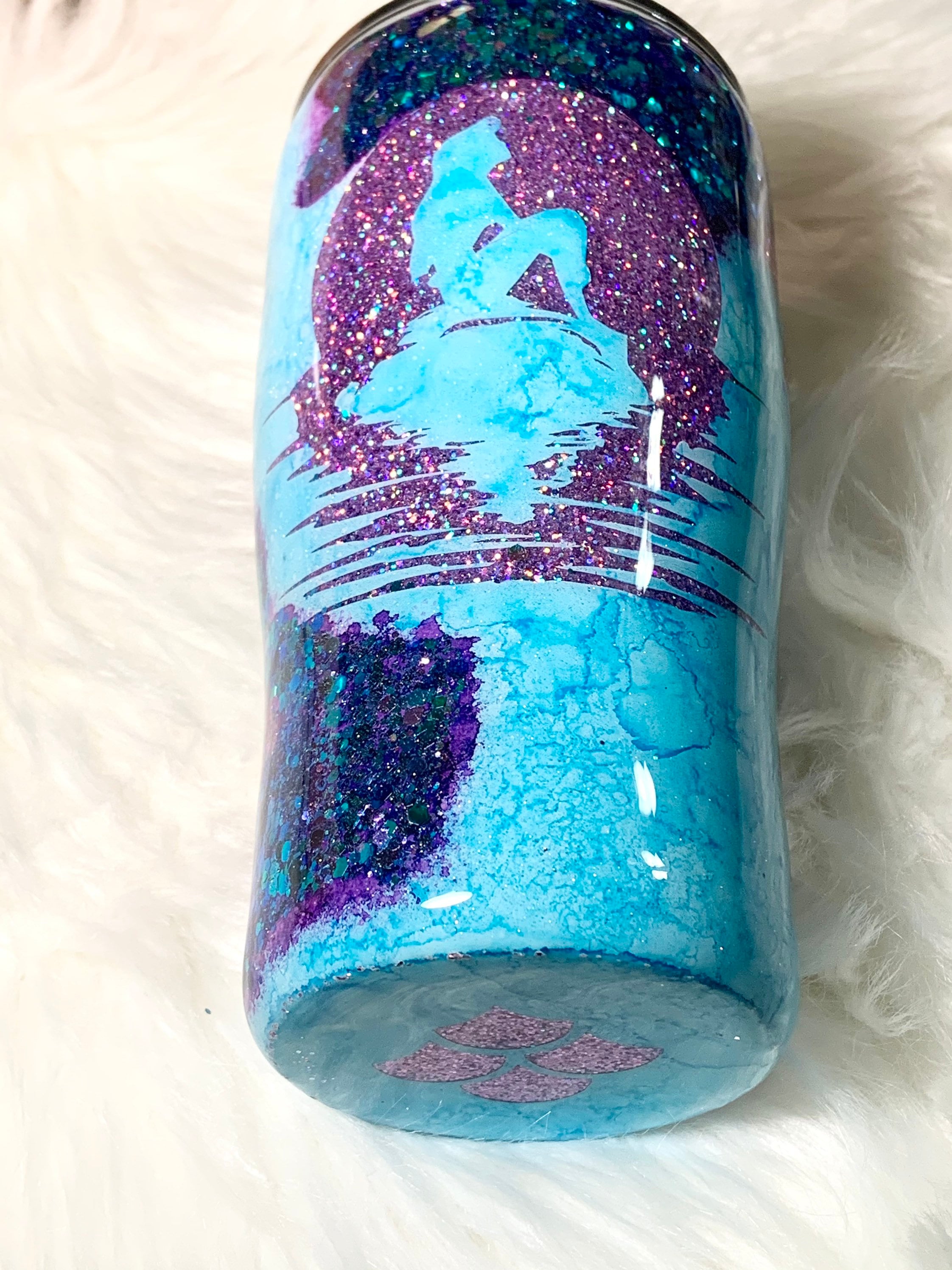 Mermaid Glitter Geode Tumbler - Etsy