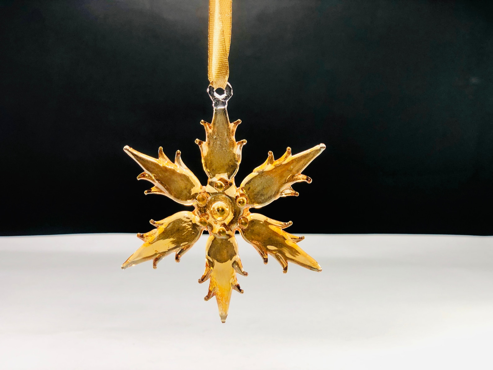 Egyptian Hand Blown Glass Christmas Ornaments Stars Decorative - Etsy