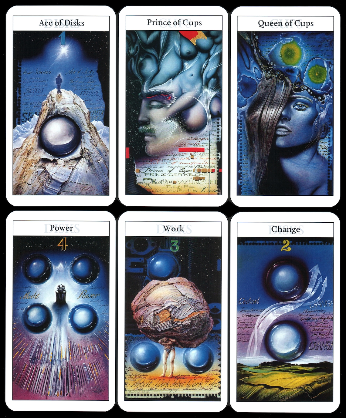 Rohrig Tarot deck Tarot Digital 78 Tarot cards Gift link | Etsy