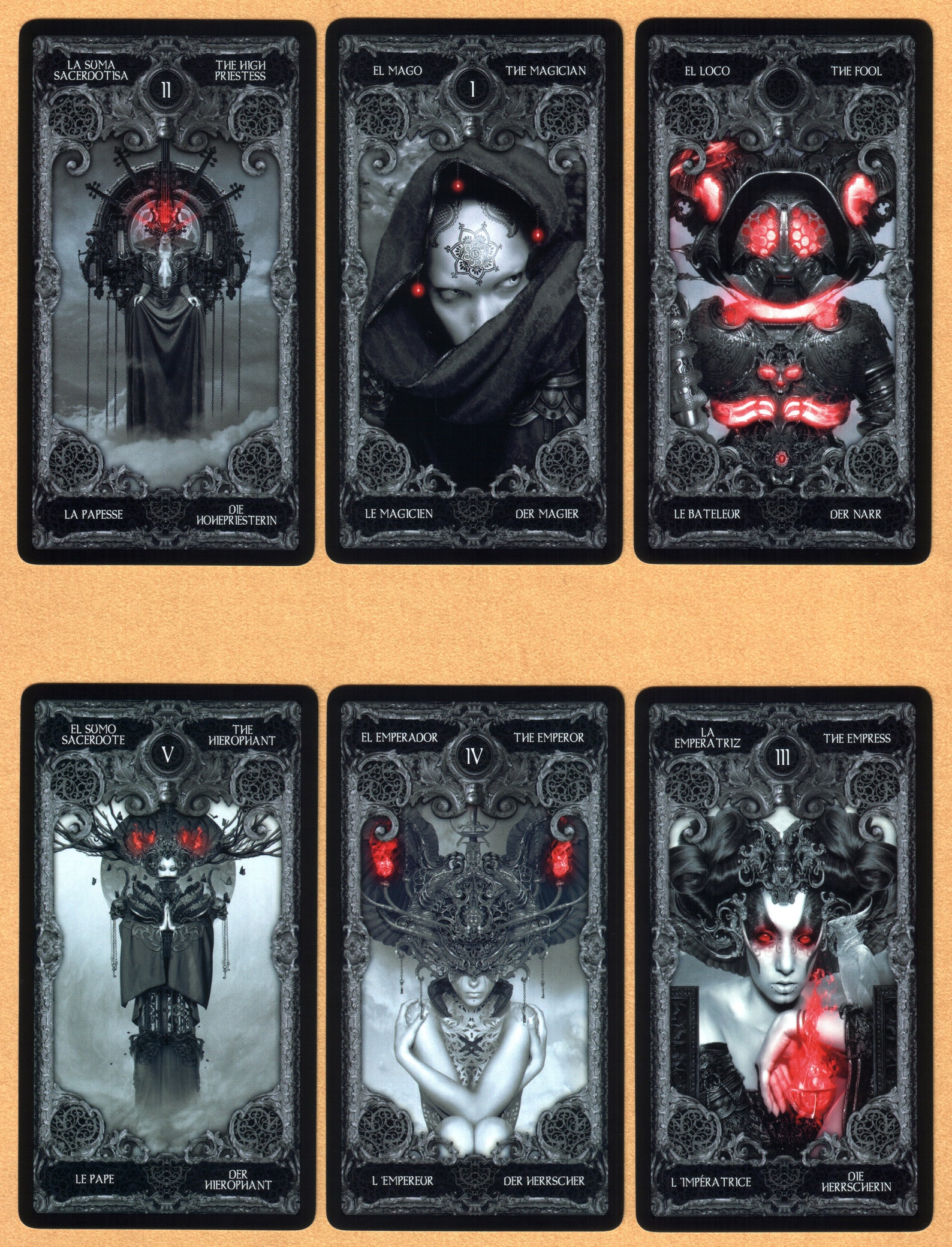78 Digital Tarot Gift Link 78 Cards Tarot by Nekro 13 - Etsy