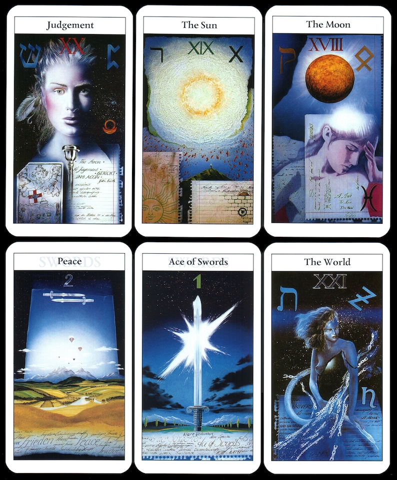 Rohrig Tarot Deck Tarot Digital 78 Tarot Cards Gift Link - Etsy