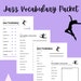 Jazz Dance Vocabulary Packet - Etsy