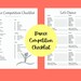 Dance Competition Checklist Printable PDF | Etsy