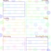 Polka Dot Weekly Planner/to Do Printable PDF - Etsy