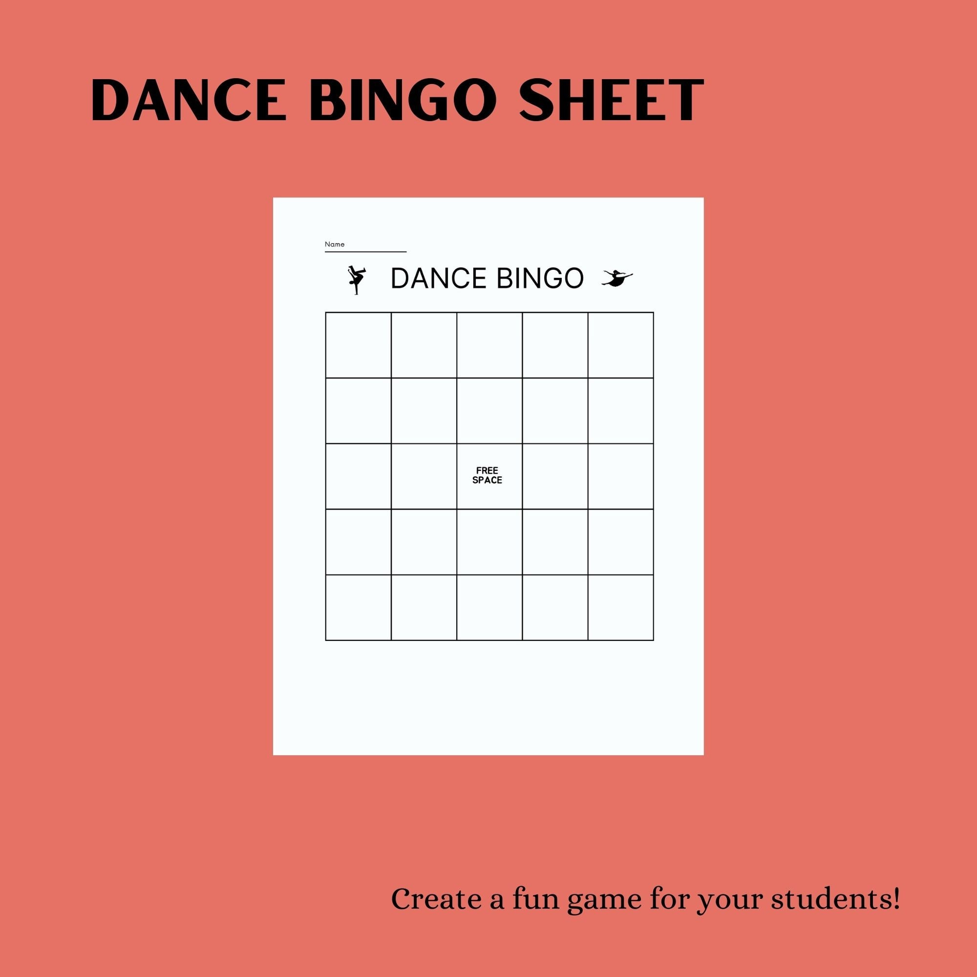 Dance Activity Pack for Students - Etsy