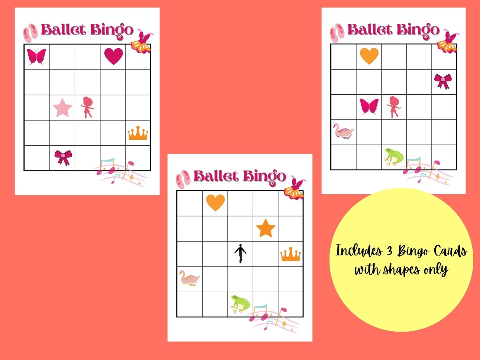 Ballet Bingo Printable - Etsy