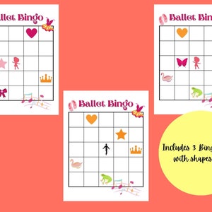 Ballet Bingo Printable - Etsy