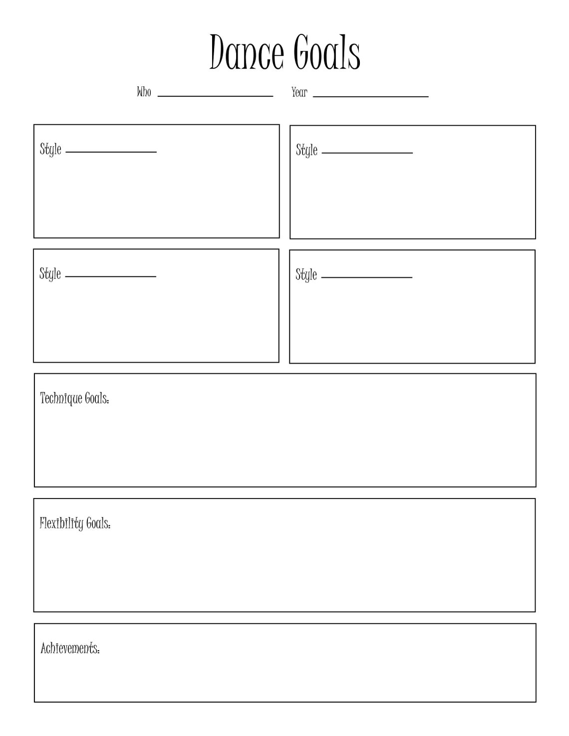 Dance Teacher Lesson Planning Pack - Etsy