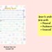 Polka Dot Weekly Planner/to Do Printable PDF - Etsy
