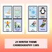 Winter-themed Creative Movement Choreography Cards for Kids – Dance ...
