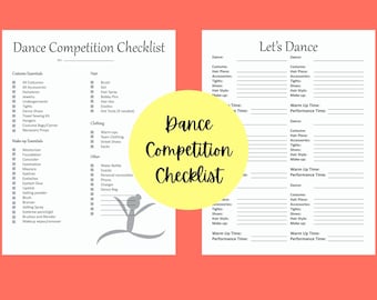 Dance Competition Printable Bundle Dance Garment Bag Labels Dance ...