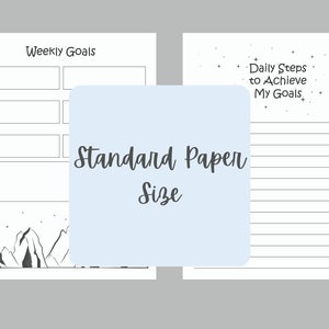 Mountain Theme Planner Printable PDF - Etsy