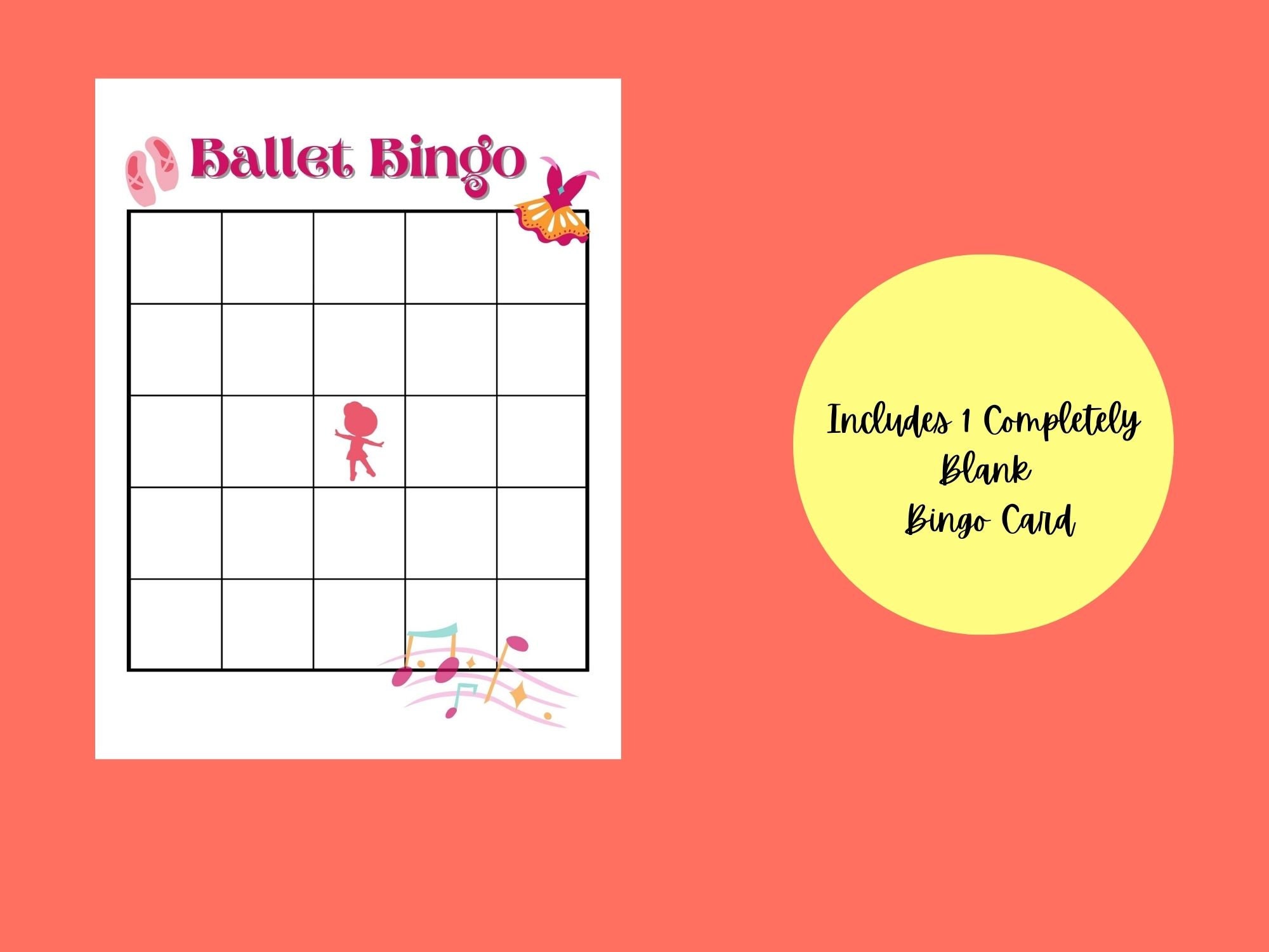Ballet Bingo Printable - Etsy
