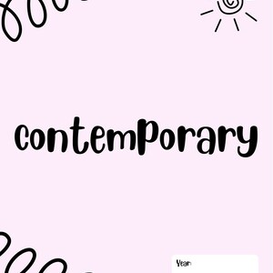 Dance Binder Covers - Etsy