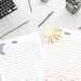 Mountain Theme Notes Printable - Etsy
