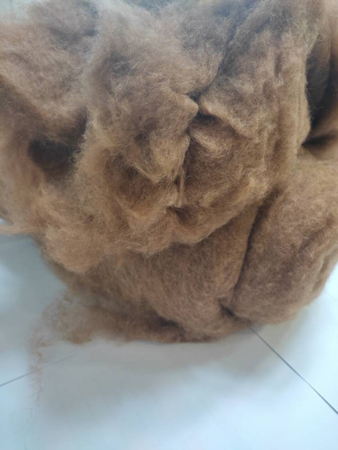 Baby Camelhair / Camel Wool/ Camel Dehaired Wool/ Camel Carded Wool ...