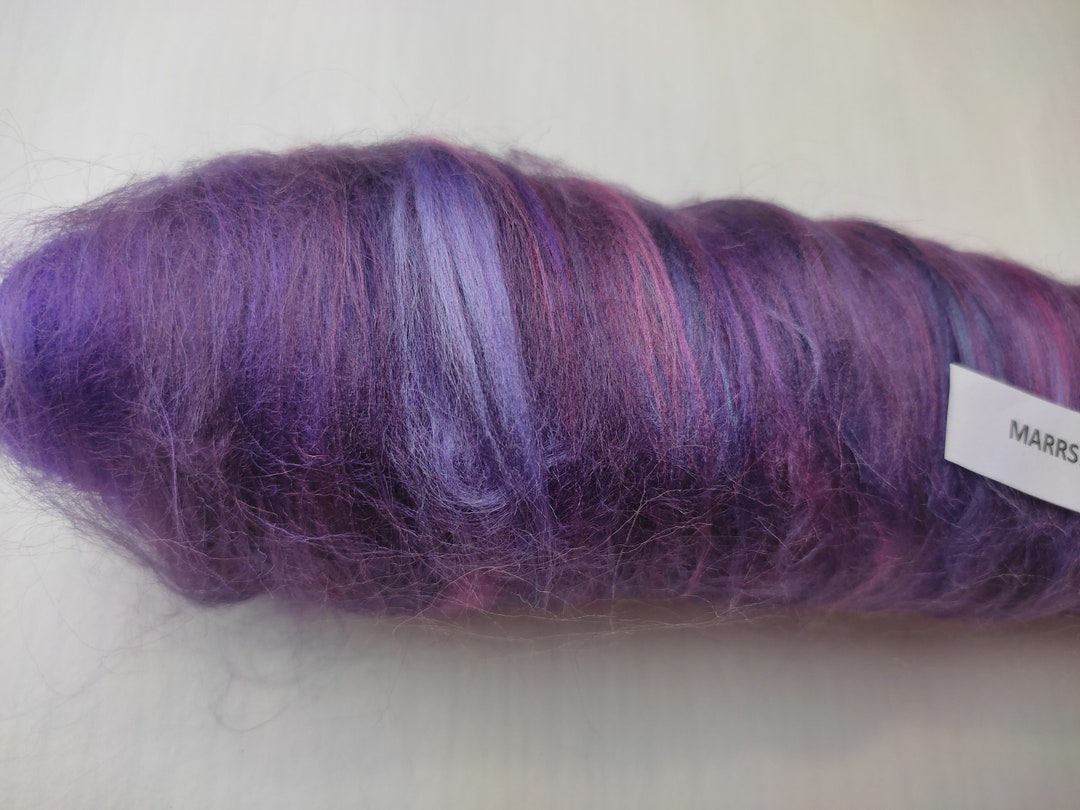Viscose Blend Blending Fiber. Soft Glossy Viscose Semi-spun, Pre ...