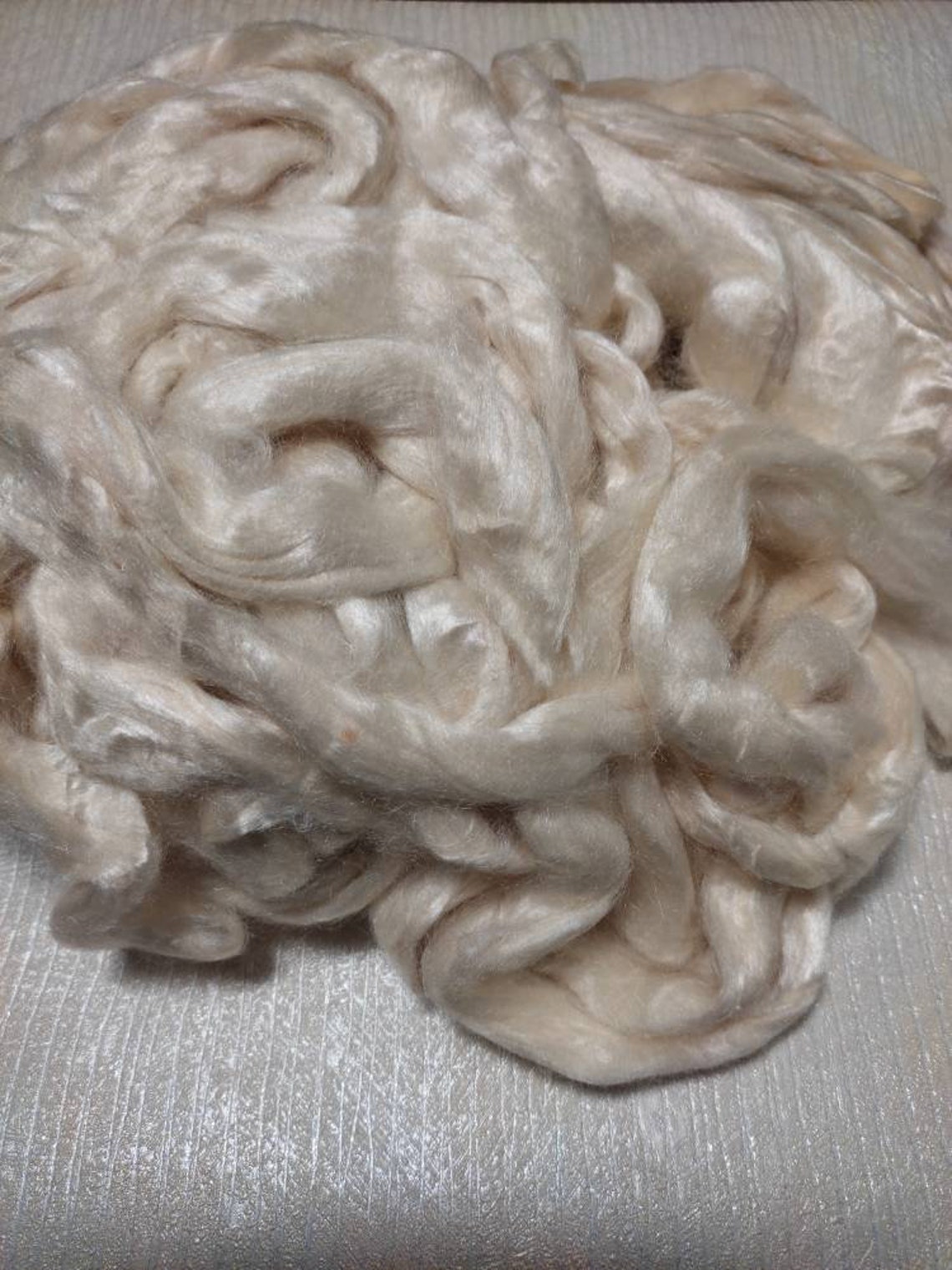 Undyed Tussah Silk , Silk Fiber, A Grade Tussah Silk , Silk Roving - Etsy