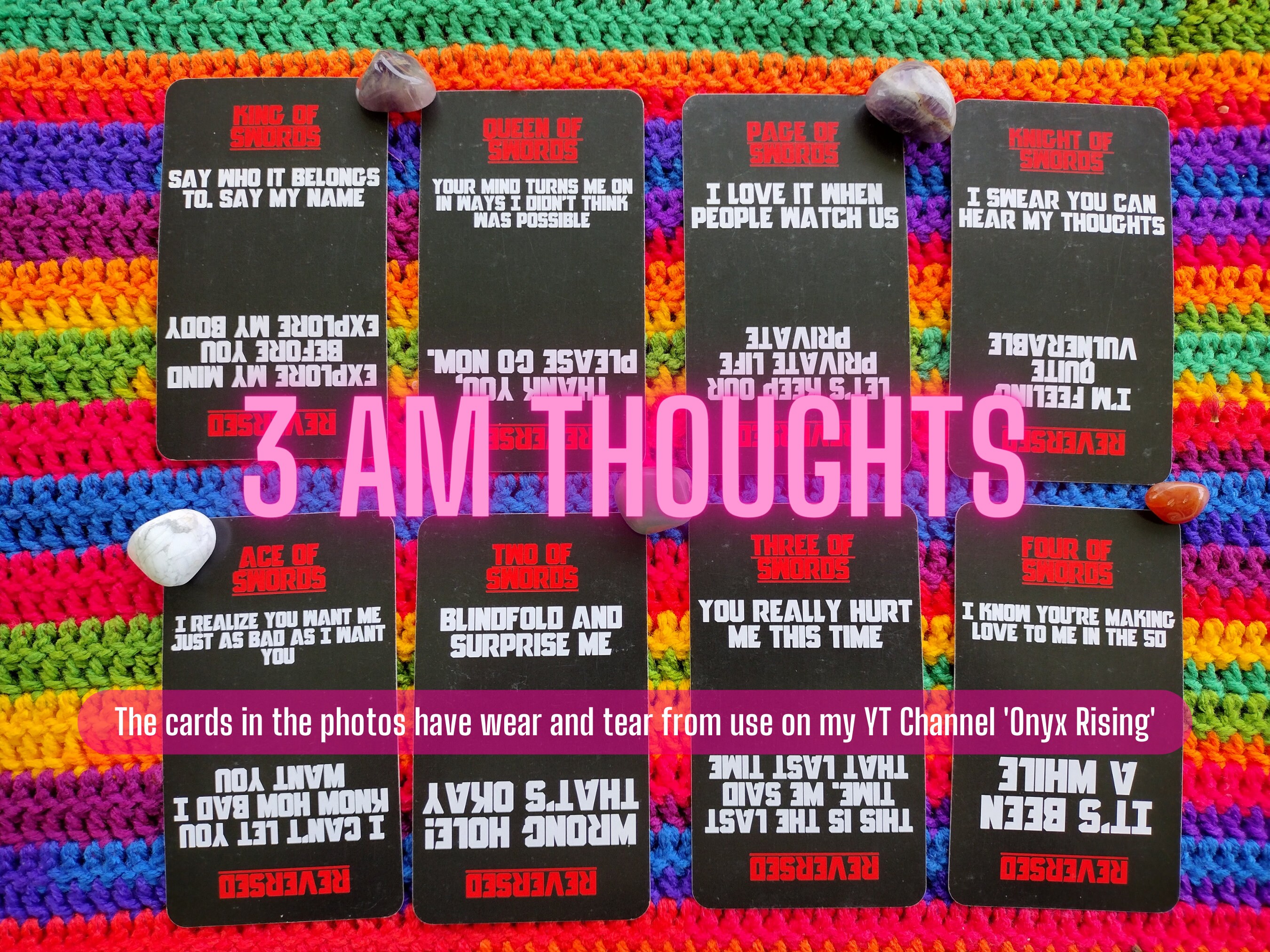 3AM Thoughts Sensual Tarot/oracle Cards - Etsy
