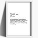 Yeet Definition, Gamer Print, Gamer Digital Printable - Etsy