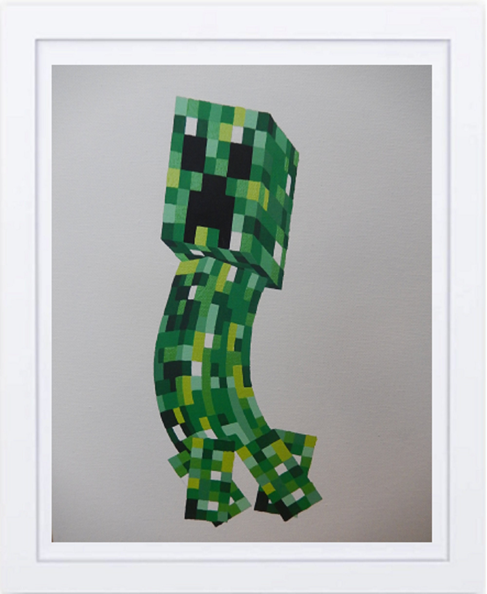 Pixel Gamer Print Digital Print From Original Painting - Etsy