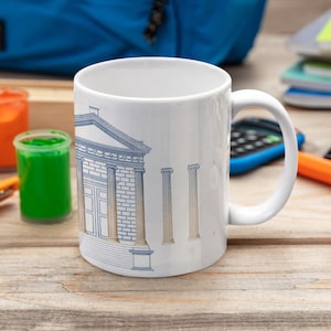 Architect Gift Mug | Classical Roman Architecture| Renaissance Sketch ...