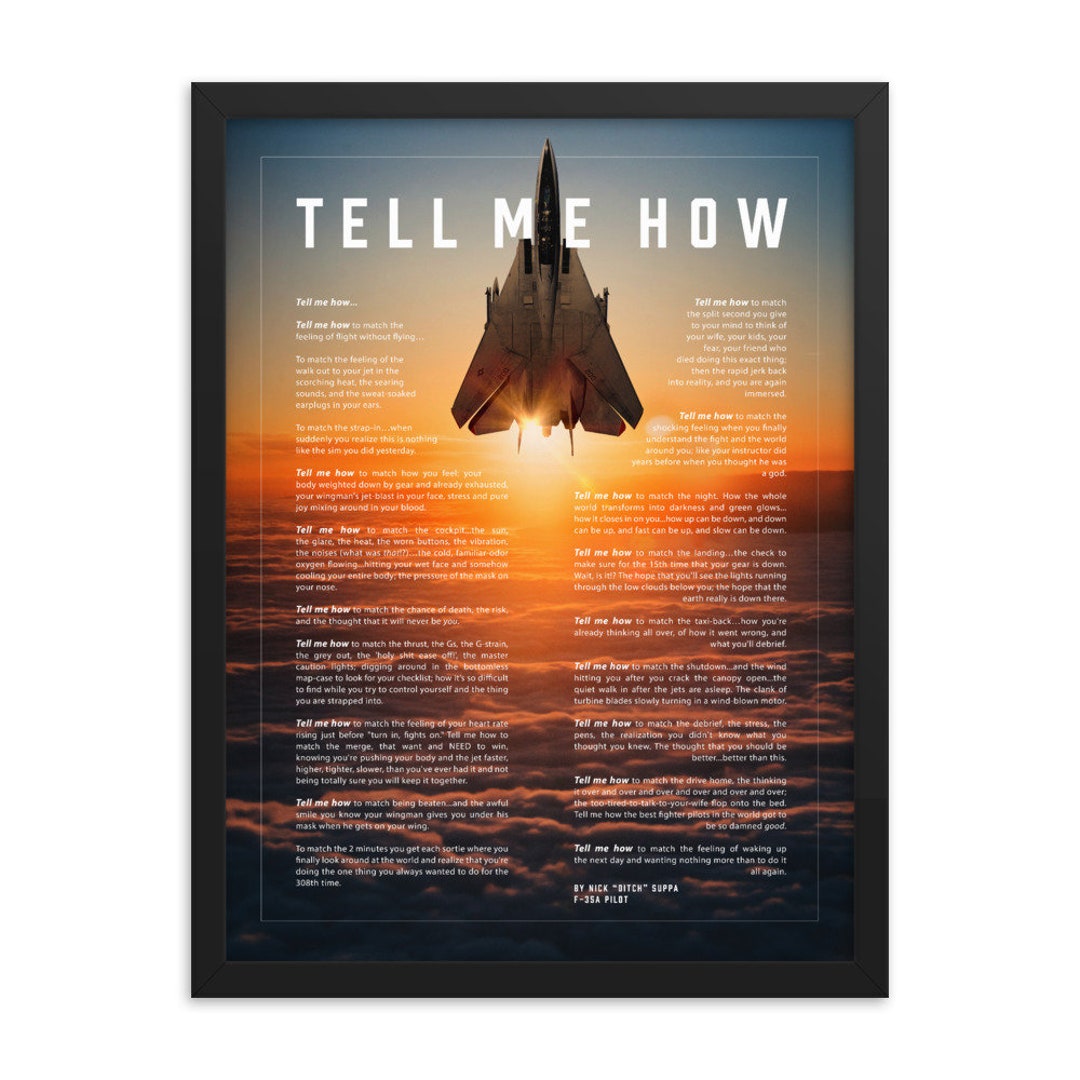 F-14 Tomcat Sunset Print: Framed Military Aviation Art - Etsy