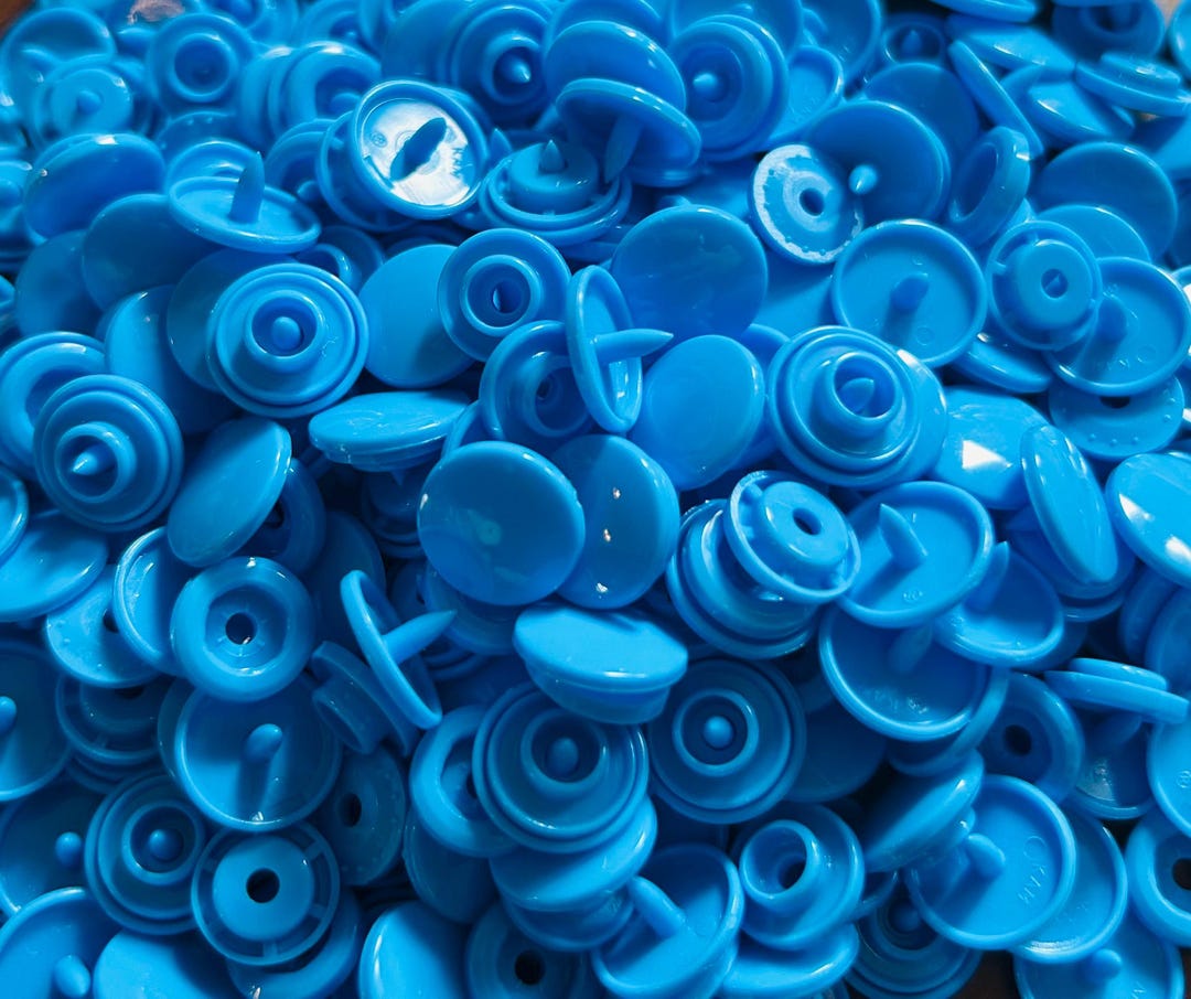 KAM Snaps - Size 20 Regular - Glossy Bright Blue B08 - 100 Sets - Etsy