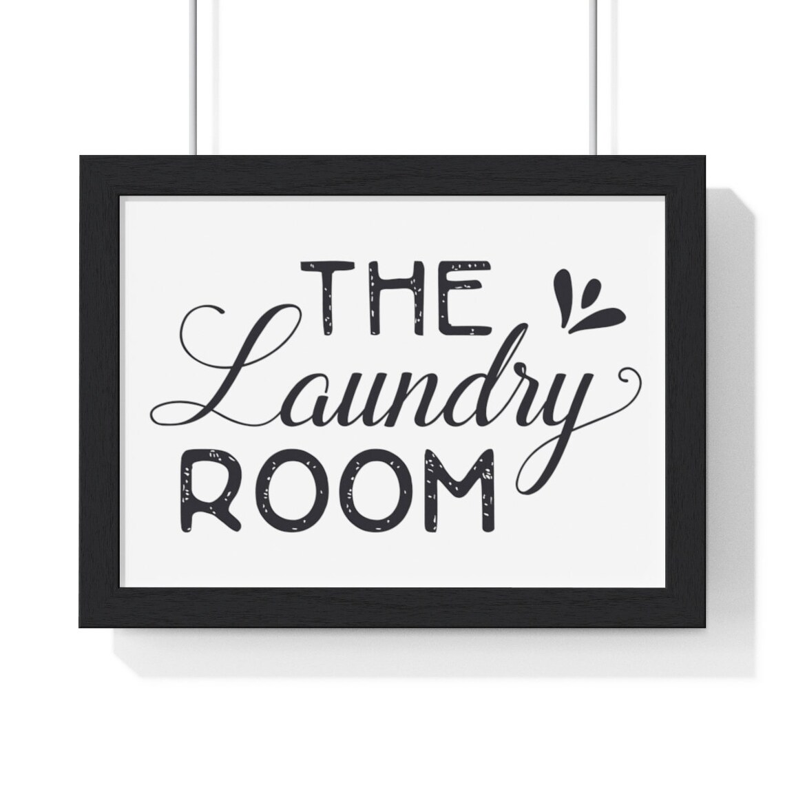 Laundry Room Wall Art the Laundry Room Text Poster for - Etsy