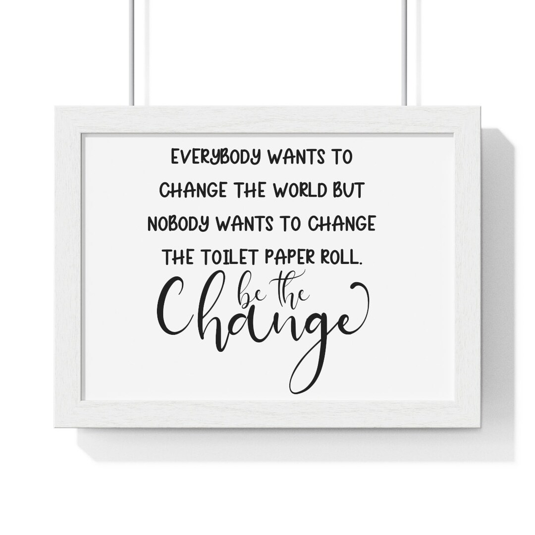 Bathroom Wall Art Print With Quotes for Bathroom Wall Decor - Etsy