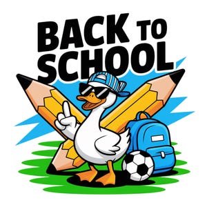 Back to School PNG, First Day of School PNG, Back to School Girl, First ...